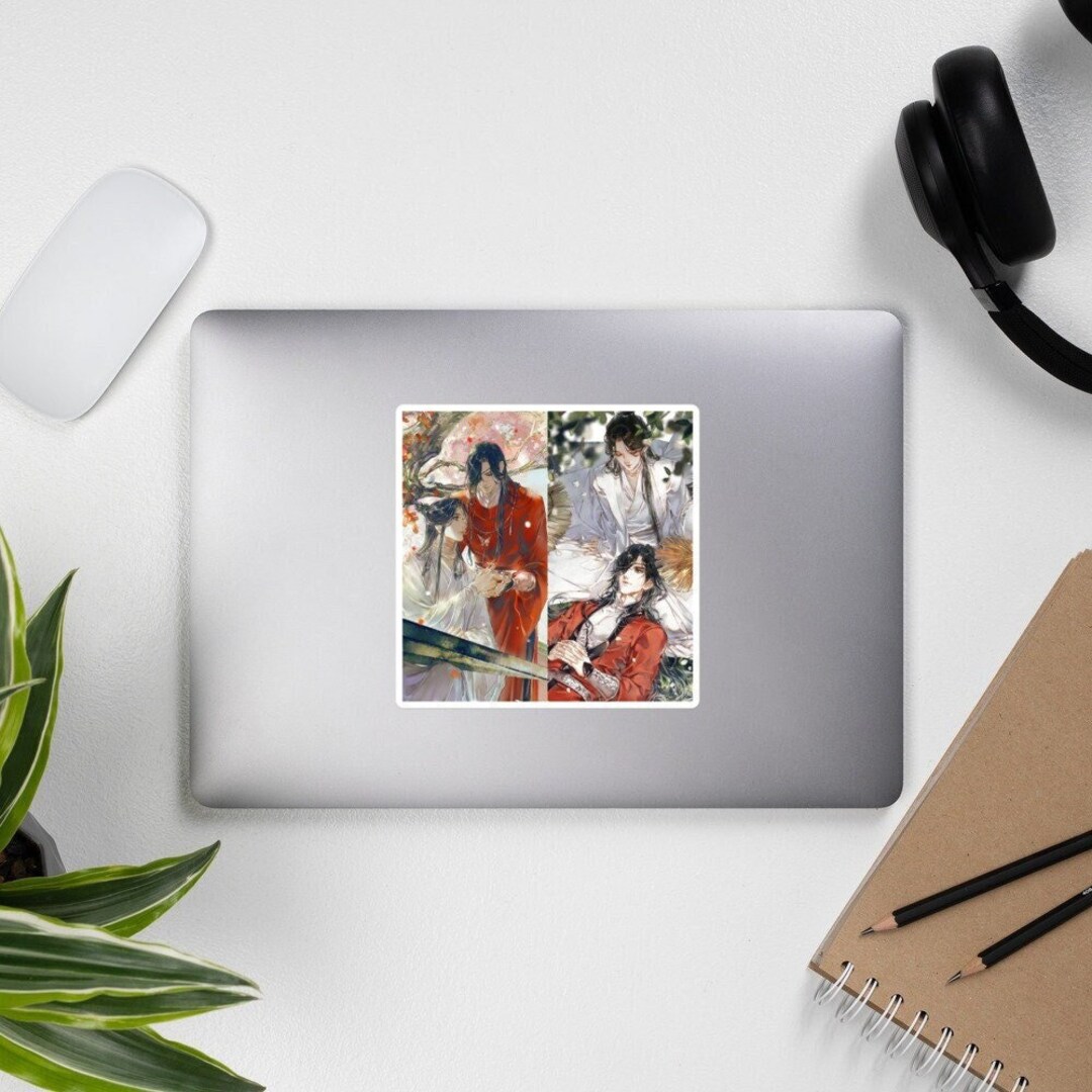 Heaven Official's Blessing 2pc in 1 Sticker TGCF Hua Cheng Xie Lian San ...