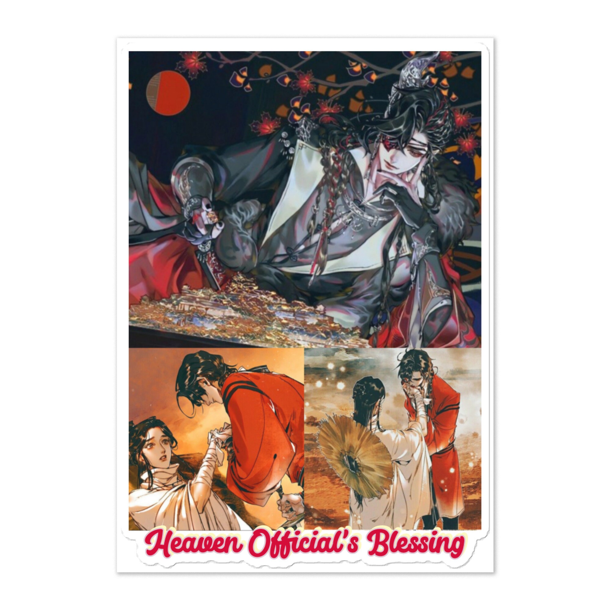 BL Heaven Official's Blessing TGCF Stickers Hua Cheng Xie - Etsy