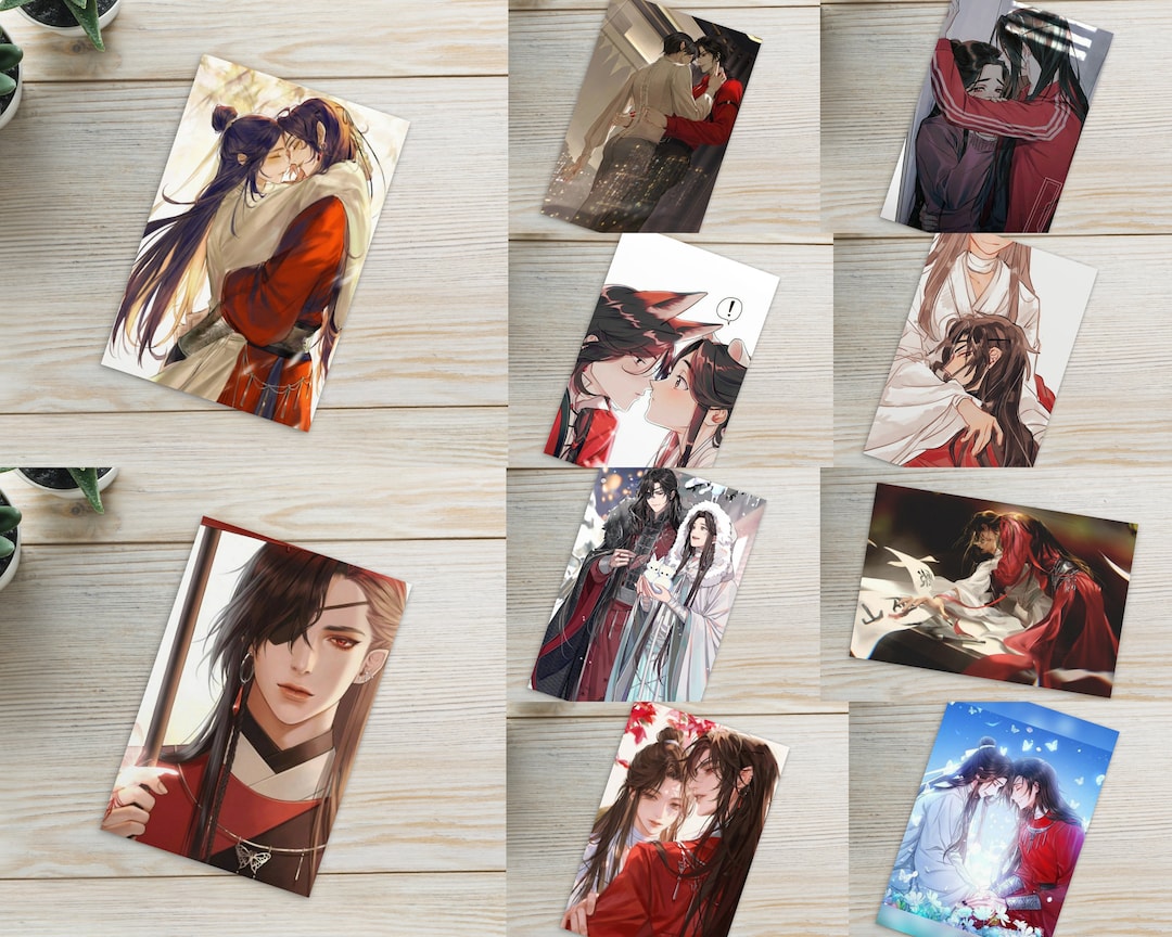 Heaven Official's Blessing Hua Cheng Xie Lian Photocards Yaoi Prints ...