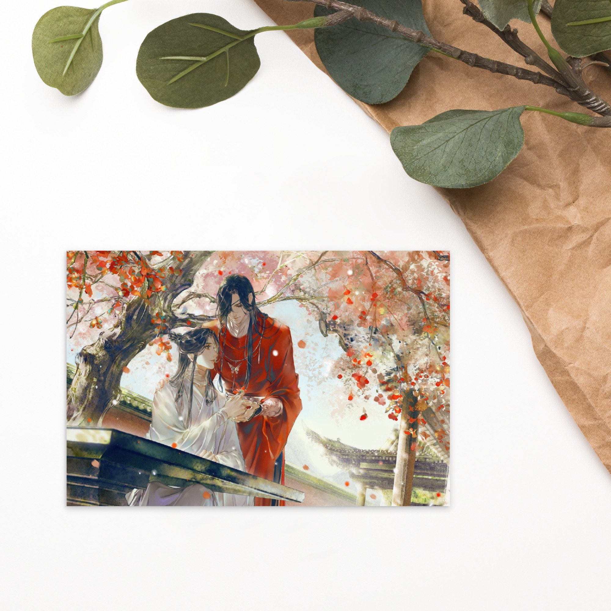 Heaven Official's Blessing TGCF Postcard Poster Hua Cheng - Etsy UK