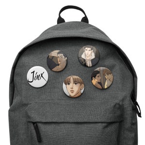 Jinx Manhwa Yaoi Jinx BL Manga Jaekyung Kim Dan Jinx Pin Buttons BL ...