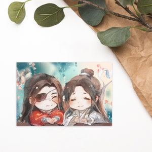 Heaven Official's Blessing TGCF Postcard Poster Hua Cheng Xie Lian Tian ...