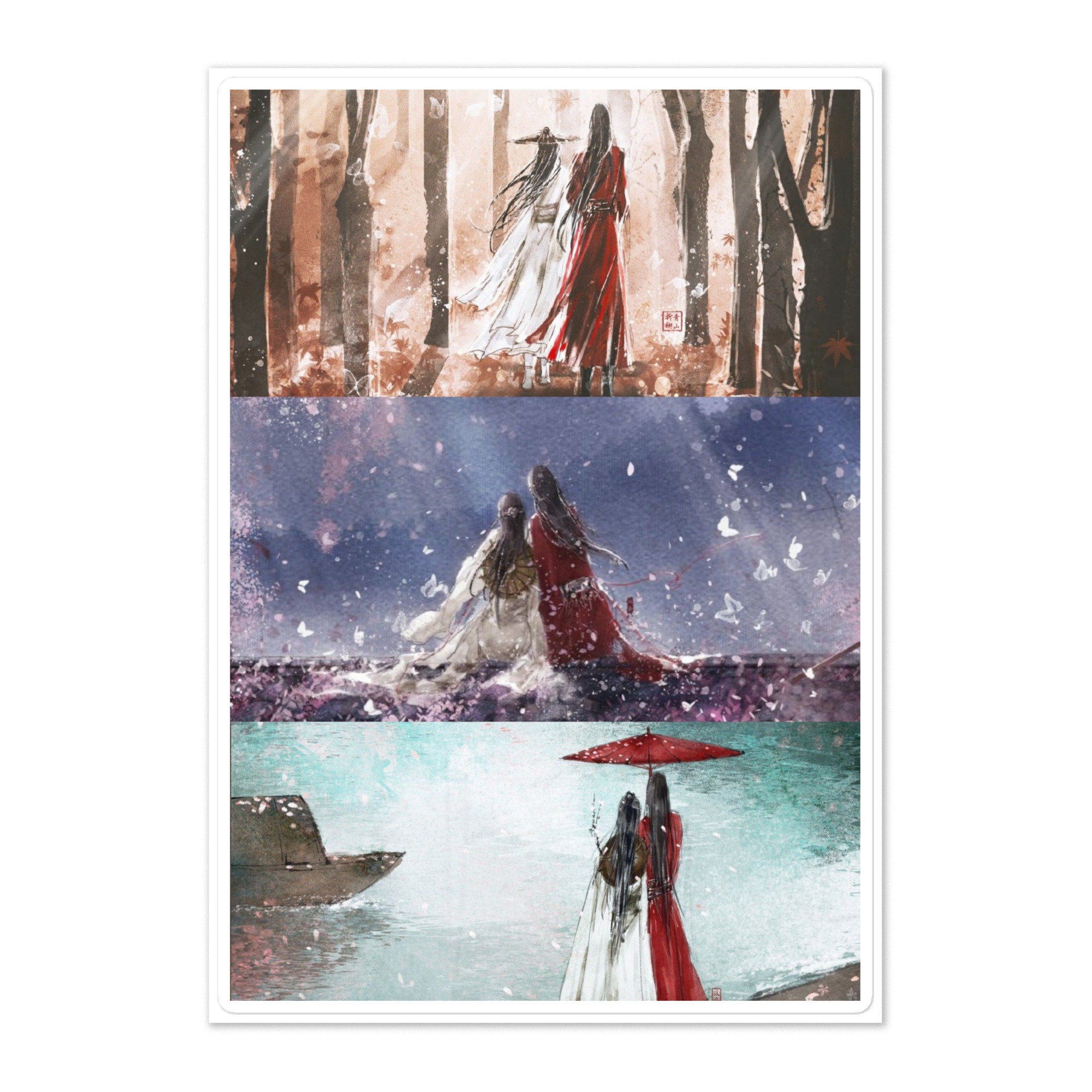 BL Heaven Official's Blessing TGCF Stickers Hua Cheng Xie - Etsy