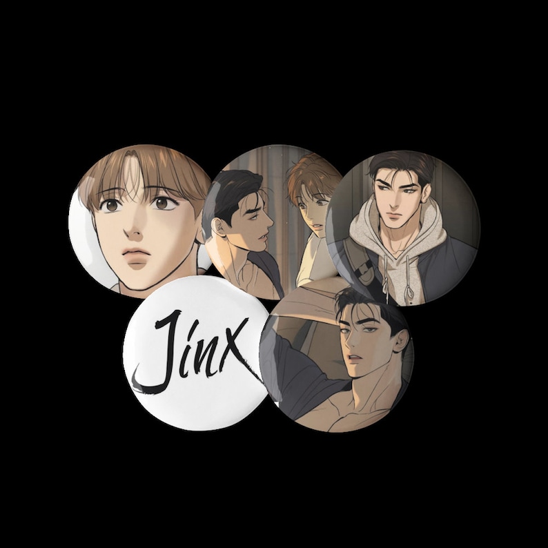 Jinx Manga Yaoi Jinx Manhwa BL Jaekyung Kim Dan Jinx Pin - Etsy México