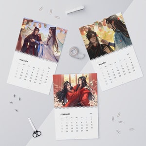 Mo Dao Zu Shi Calendars 2025 MDZS BL the Untamed Calendar Grand Master ...