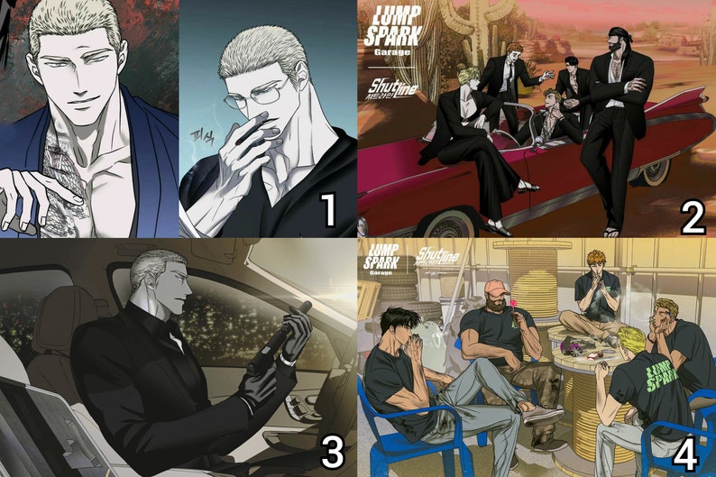 Shutline Yaoi Manhwa Manga Jake Gillan Shin Moon Shingun BL - Etsy Finland