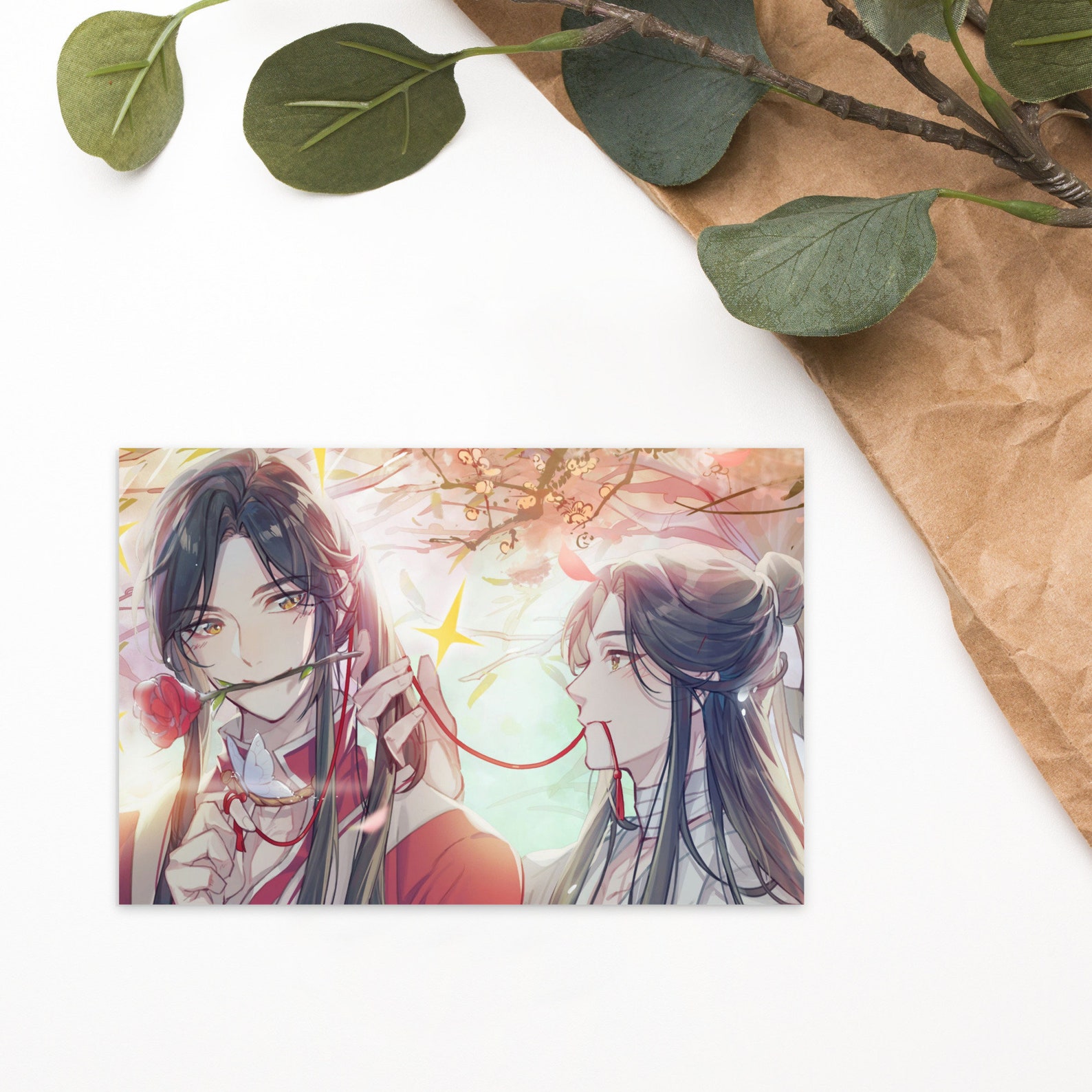 Heaven Official's Blessing TGCF Postcard Poster Hua Cheng - Etsy