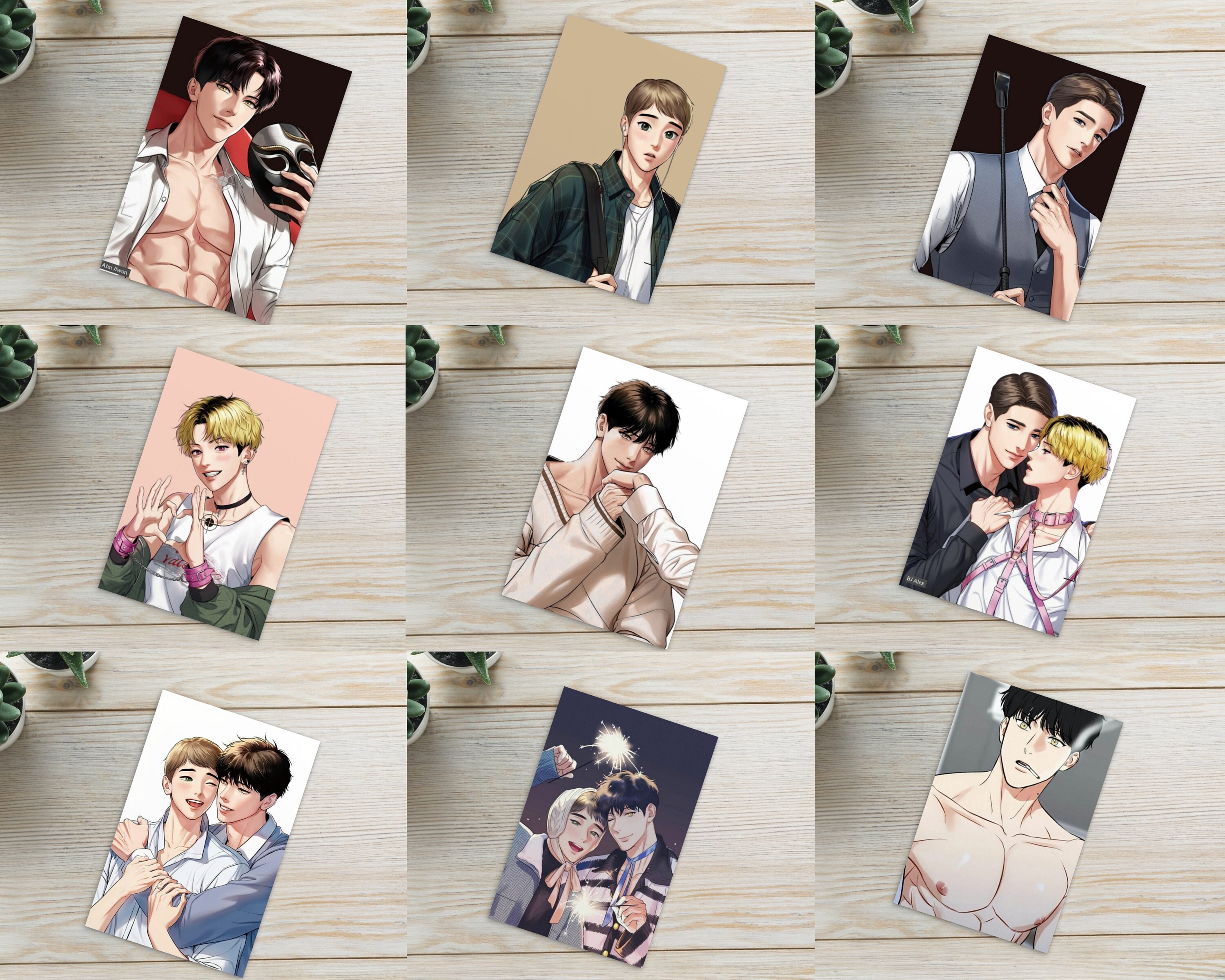 BJ Alex Yaoi Manhwa BL Manga Nam Dong-gyun Ahn Jiwon - Etsy Hong Kong