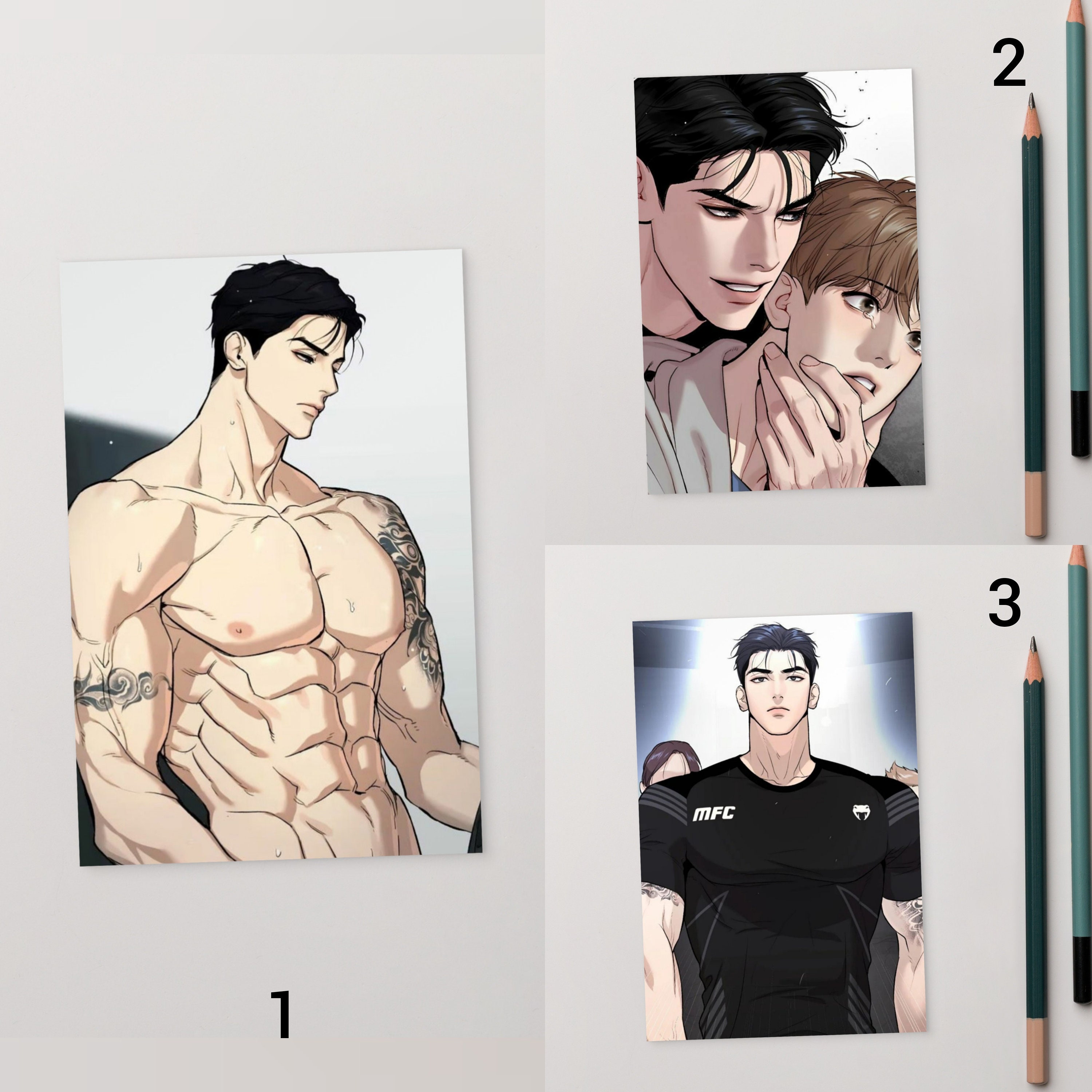Jinx Manhwa Yaoi Jinx Joo Jaekyung Kim Dan Manga Jinx Bl Etsy Hong Kong