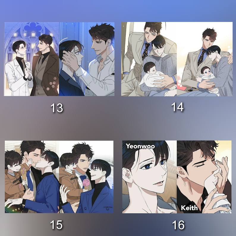 Kiss Me Liar Manhwa Keith Yeonwoo Yaoi Manga Keith Night - Etsy UK