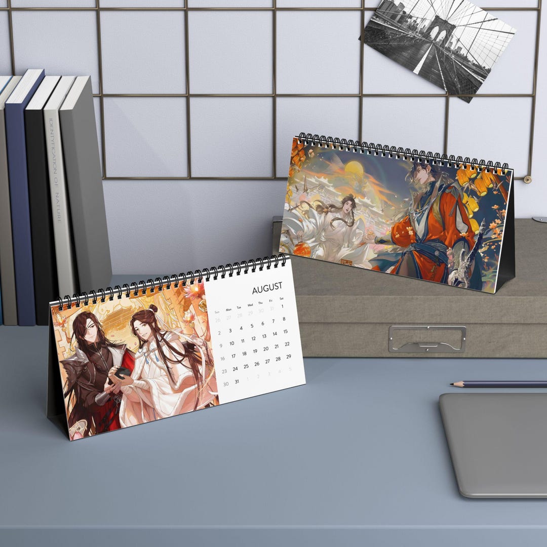 TGCF Calendar 2026 Hua Cheng Xie Lian Heaven Officials Blessing BL Yaoi ...