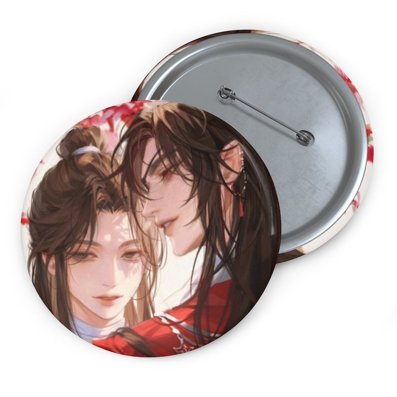 Heaven Official's Blessing Pin Button Tian Guan Ci Fu Hua Cheng Xie ...