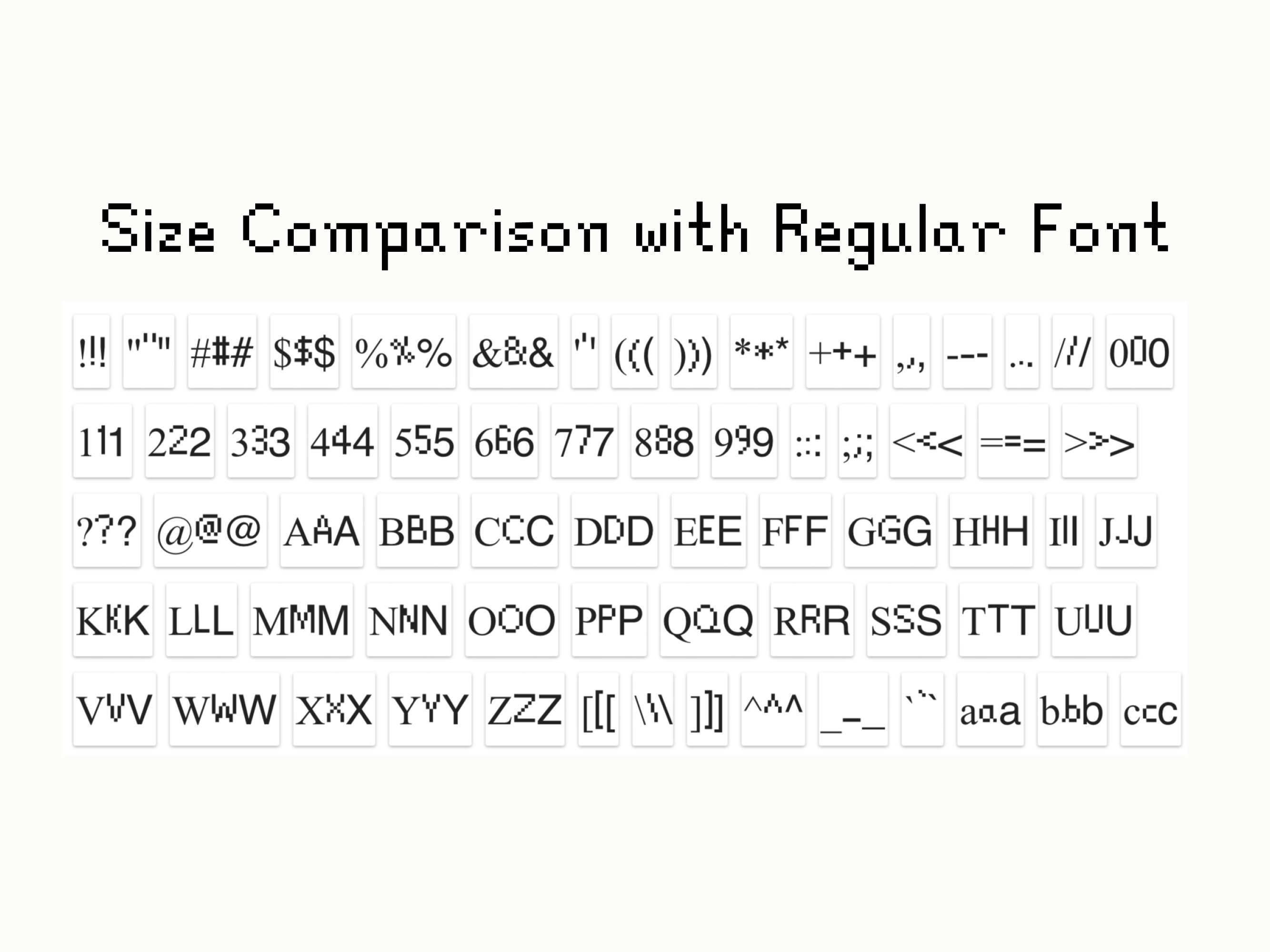 Pixel Font, My Personal Pixel Font, Handwriting Inspire Font, Planner ...