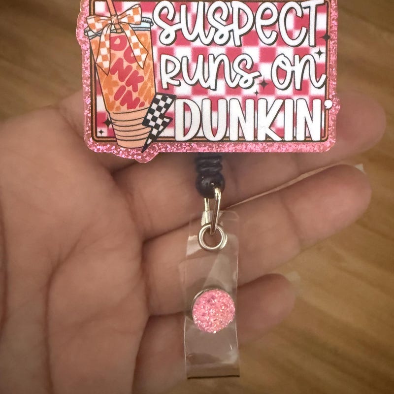 Dunkin Donuts Keychain - Etsy