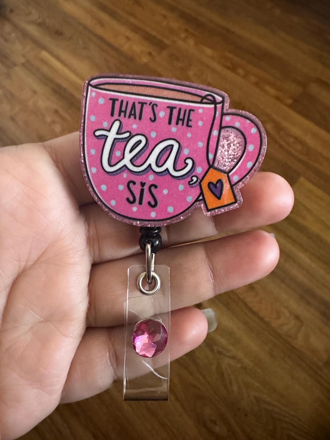 That’s the Tea Badge Reel - Etsy