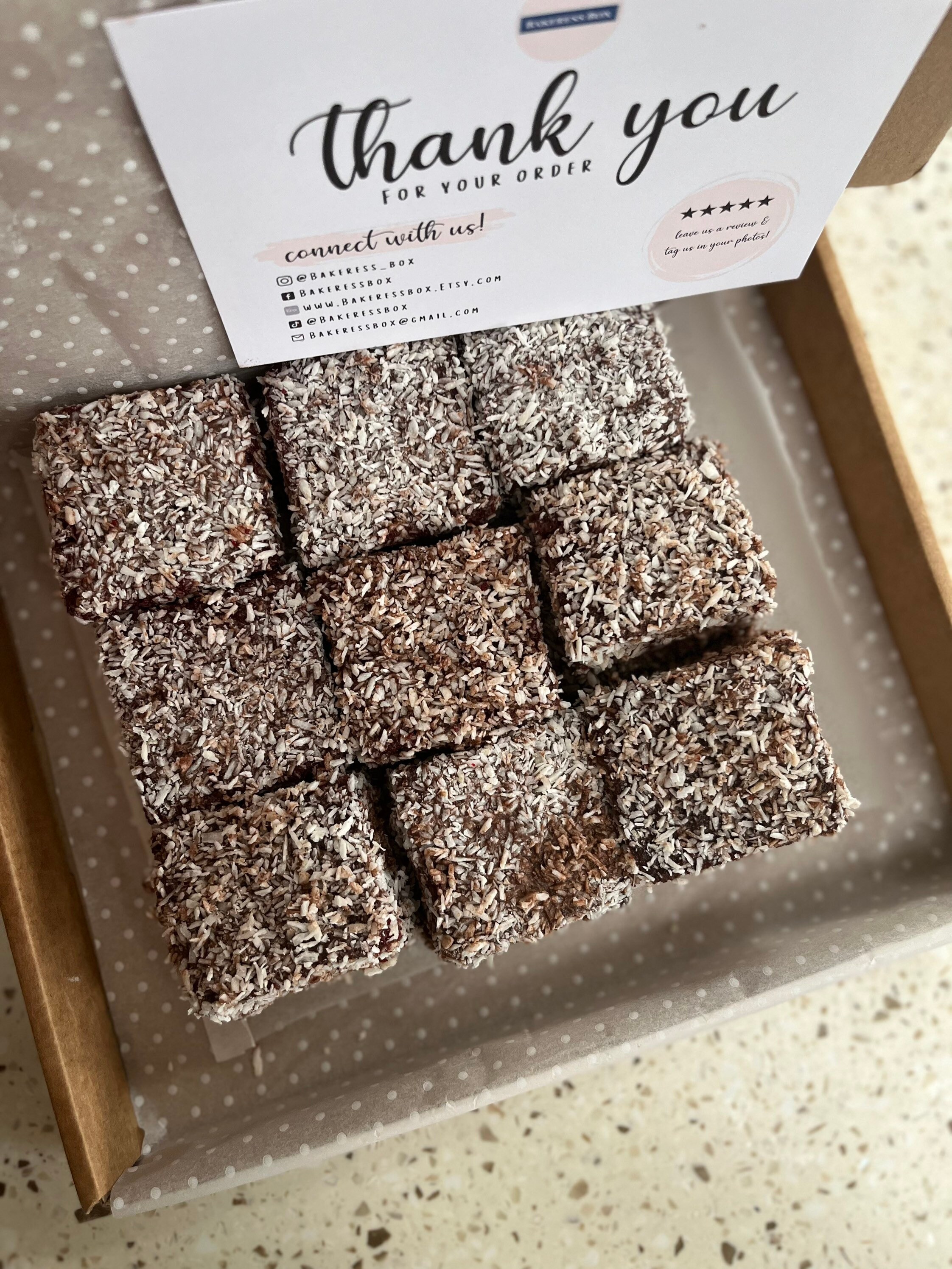 Red Velvet Lamington Red Velvet Cake Birthday Treat Box Cake - Etsy UK