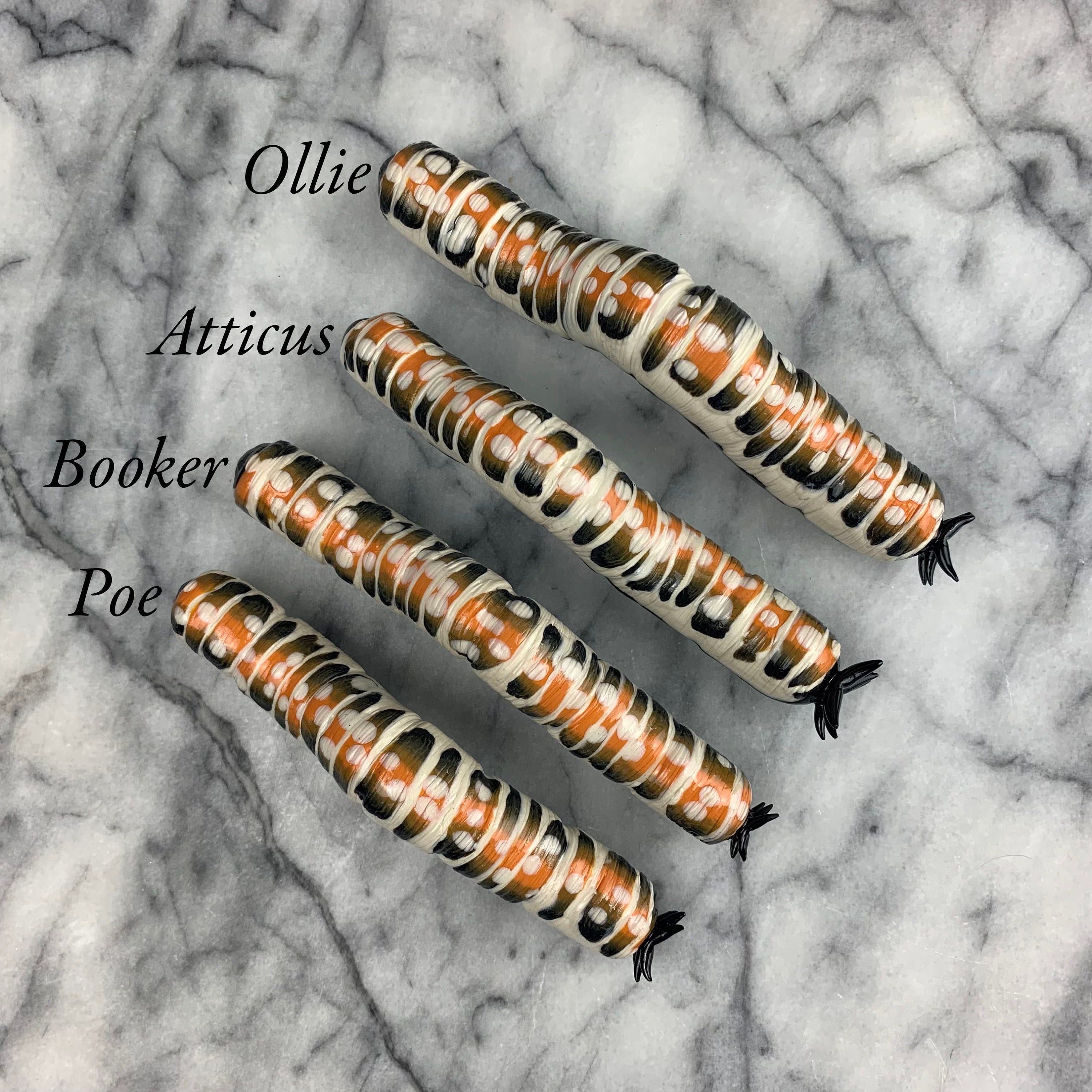 Monarch Caterpillar Planter Pet Fairy Garden Decoration Clay - Etsy