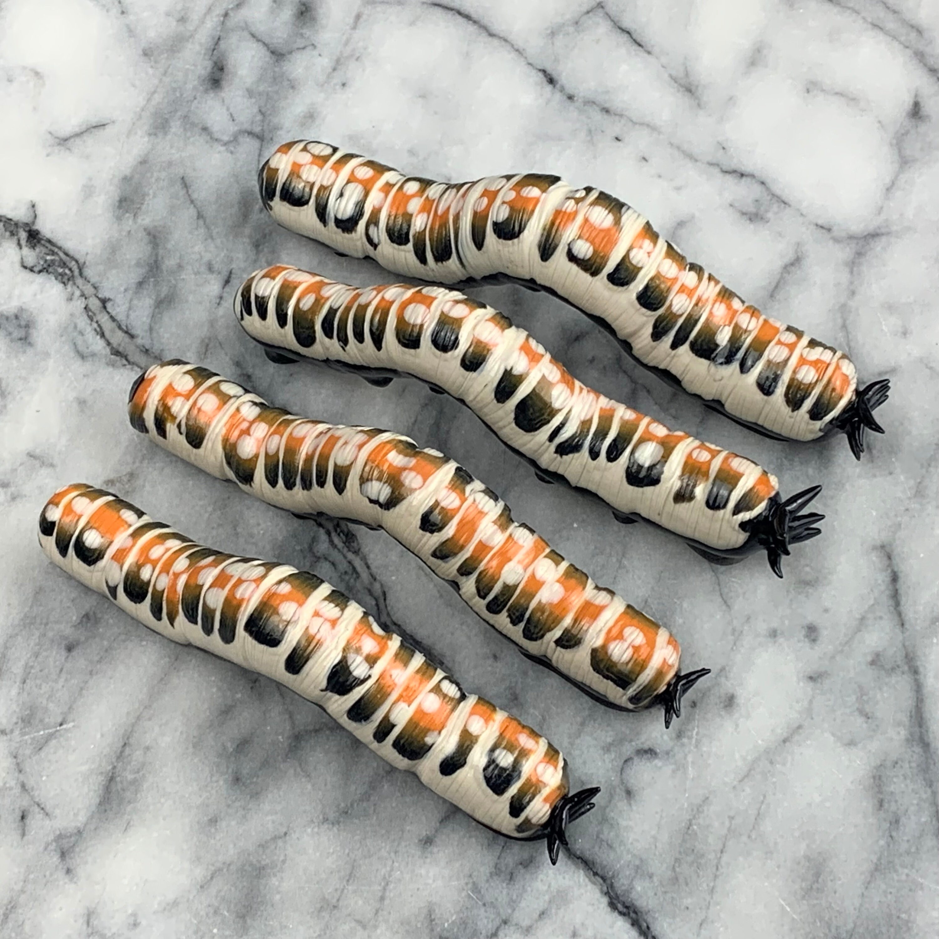 Monarch Caterpillar Planter Pet Fairy Garden Decoration Clay - Etsy