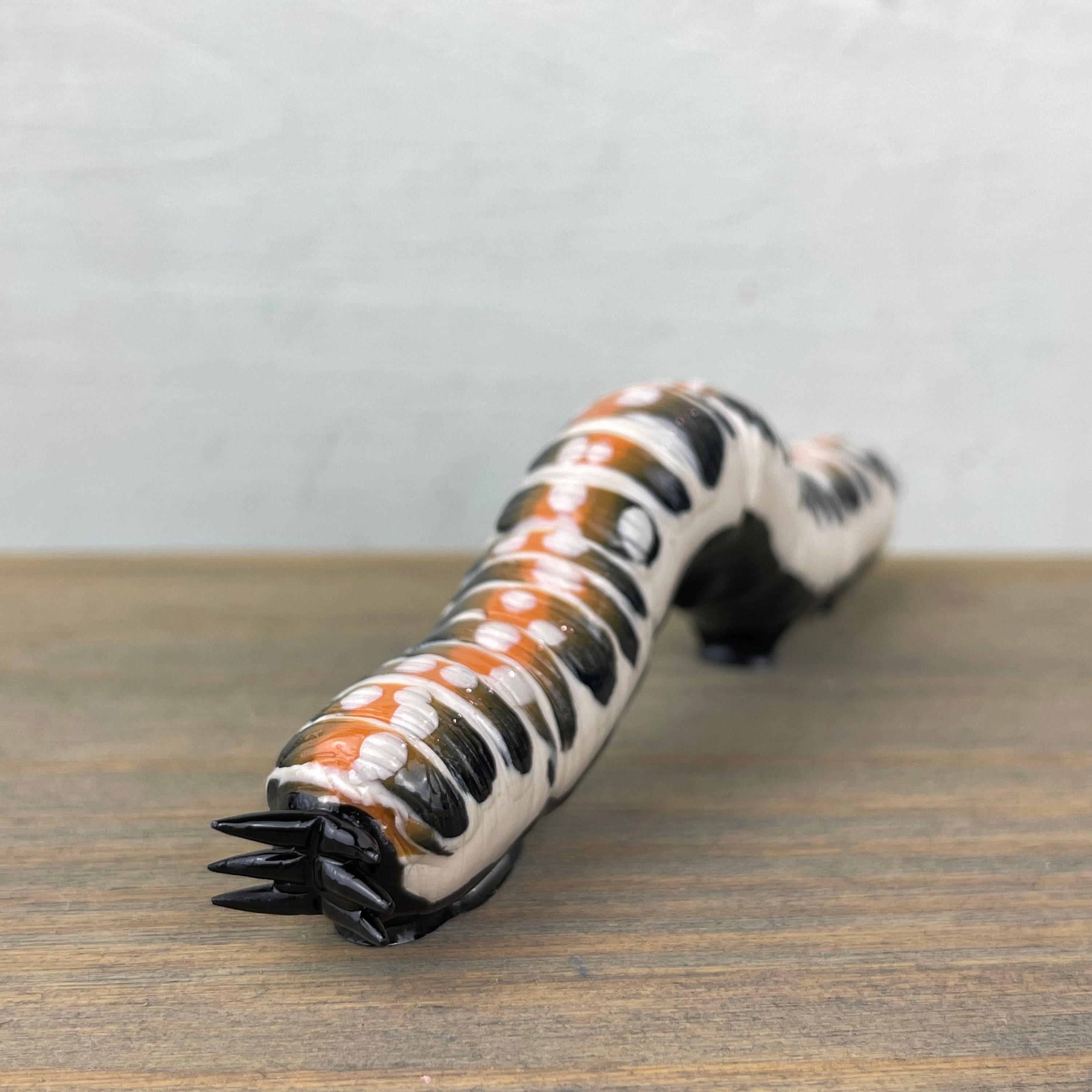 Monarch Caterpillar Planter Pet Fairy Garden Decoration Clay - Etsy