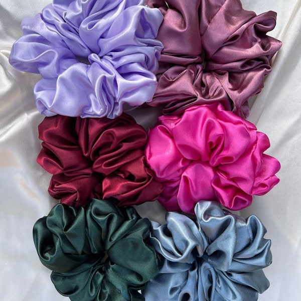 Big Large Oversized Scrunchies - Etsy UK