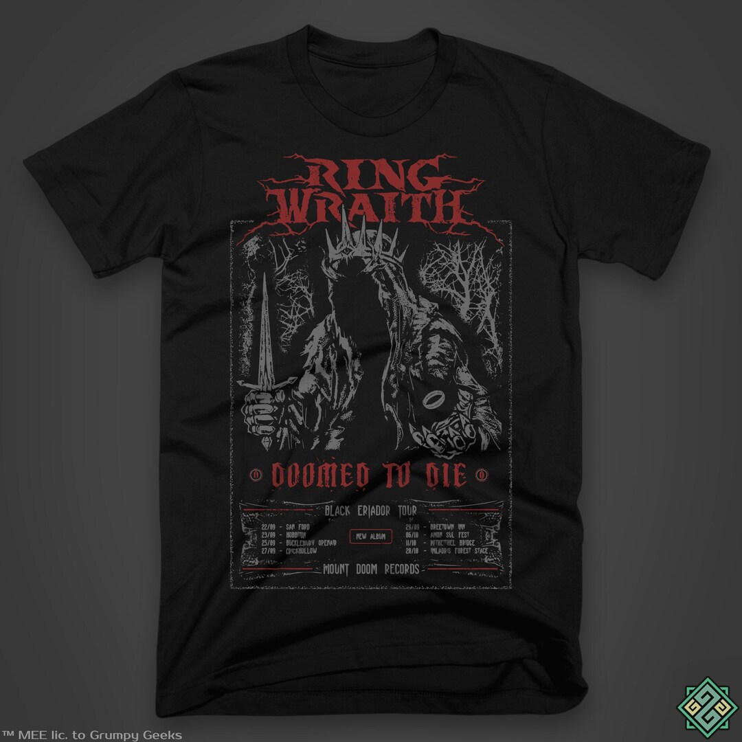 Ringwraith™ T-shirt - the Lord of the Rings Licensed Tee - Etsy