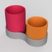 3D Printing Desk Organizer STL Files: Modern Home Office Storage ...