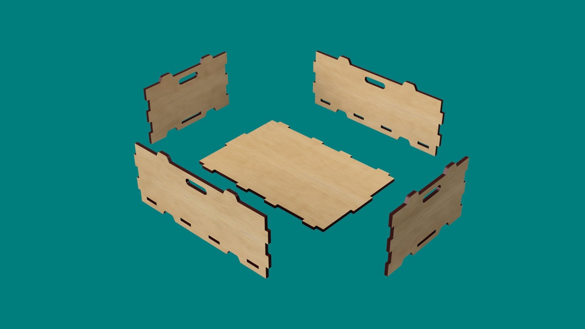 Stackable Box, 6 Box Set, Modular Boxes, Plywood Boxes Cnc Cut Files ...