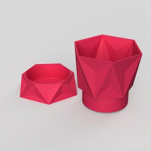Plant Pot STL File for 3D Printing – Minimalist Planter Design for ...