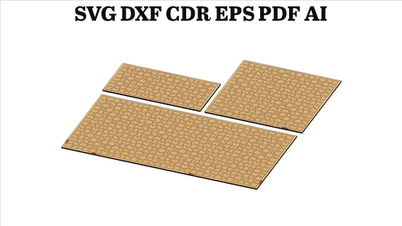 Puzzle Templates for Laser Cut 9 Sizes Laser Cut Files - Etsy