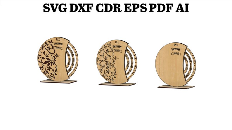 Perpetual Calendar Eternal Calendar Calendar Table Decor - Etsy