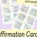 Autism Meltdown Affirmation Cards for Lanyard, Autistic Shutdown ...