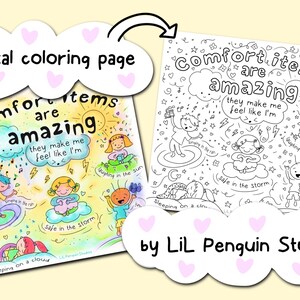 Neurodiversity Coloring Page, Plushie Lover, Autism Coloring Page ...