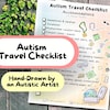 Autism Journal for Traveling, Autism Travel Journal Spread, Autism ...