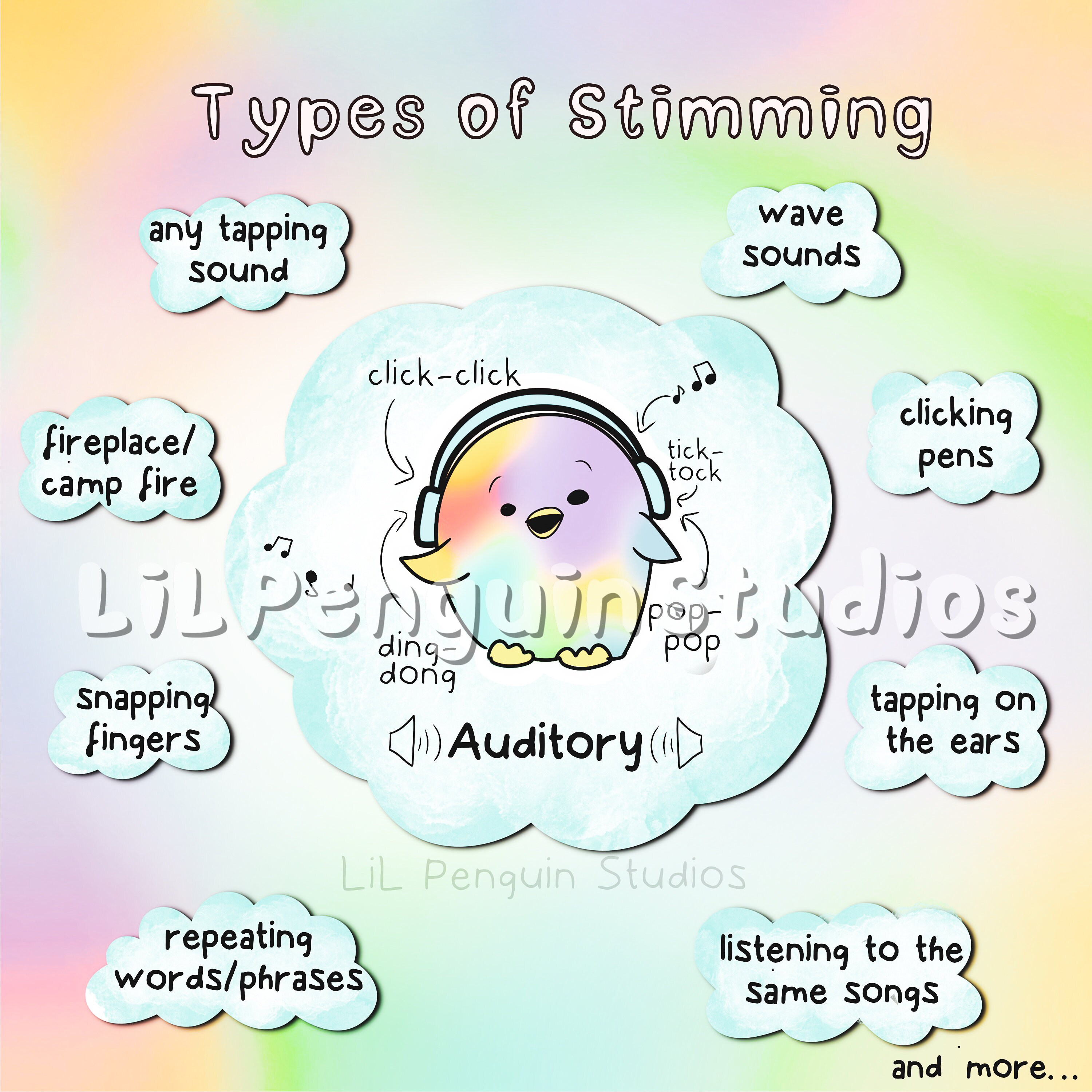 Types of Stimming, Neurodivergent Worksheets, Autism Visual, ADHD Zine ...