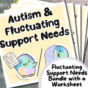 Autism Zine Bundle With Worksheets and Poster, Autistic Meltdown ...