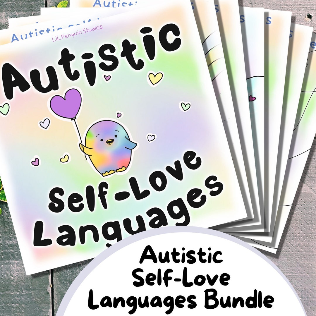 Autistic Self-love Languages Poster Set, Autism Zine, Neurodiversity ...