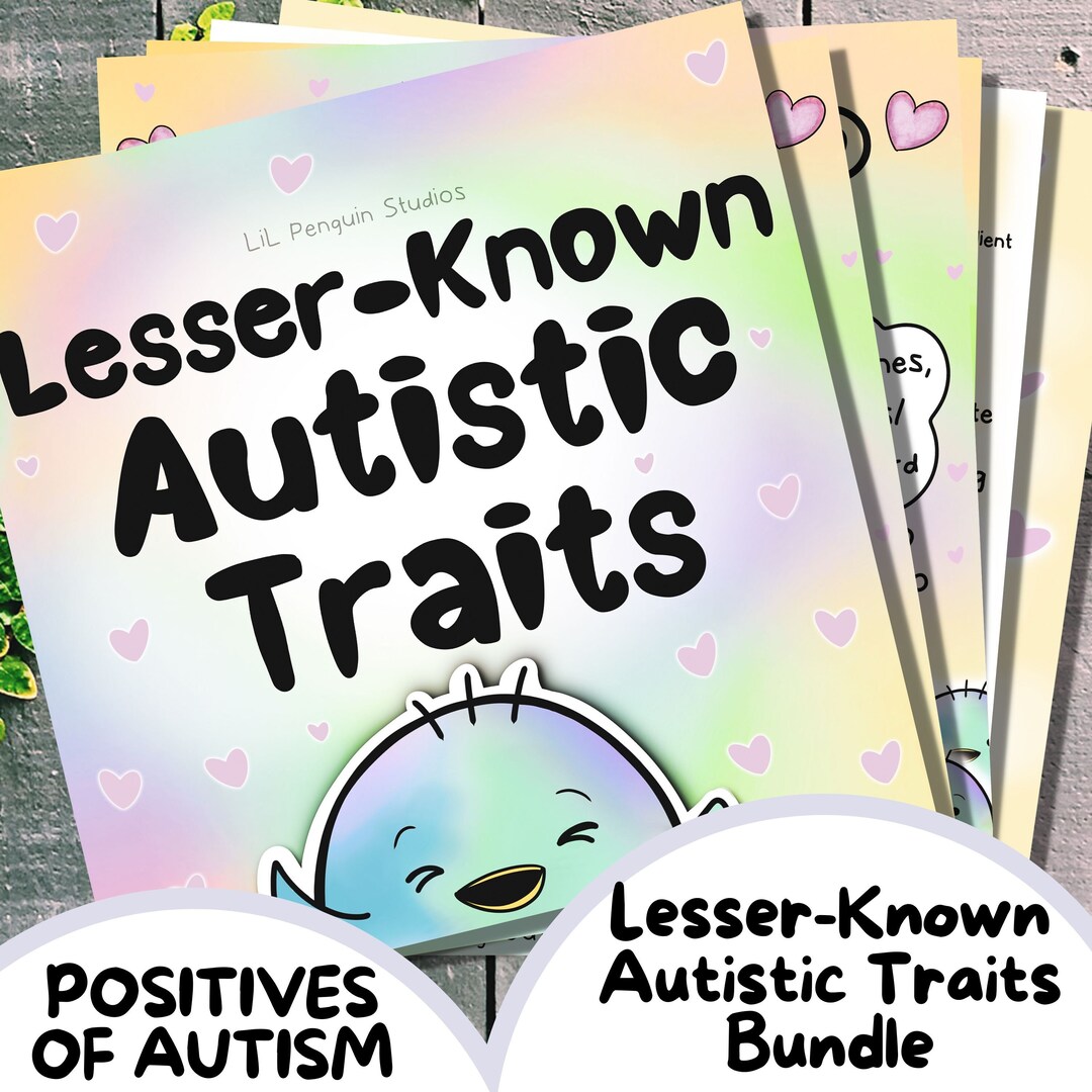 Positives of Autism Zine & Autism Poster, Autism Print, Neurodiversity ...