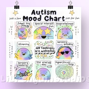 Bluey Emotion Chart - Etsy
