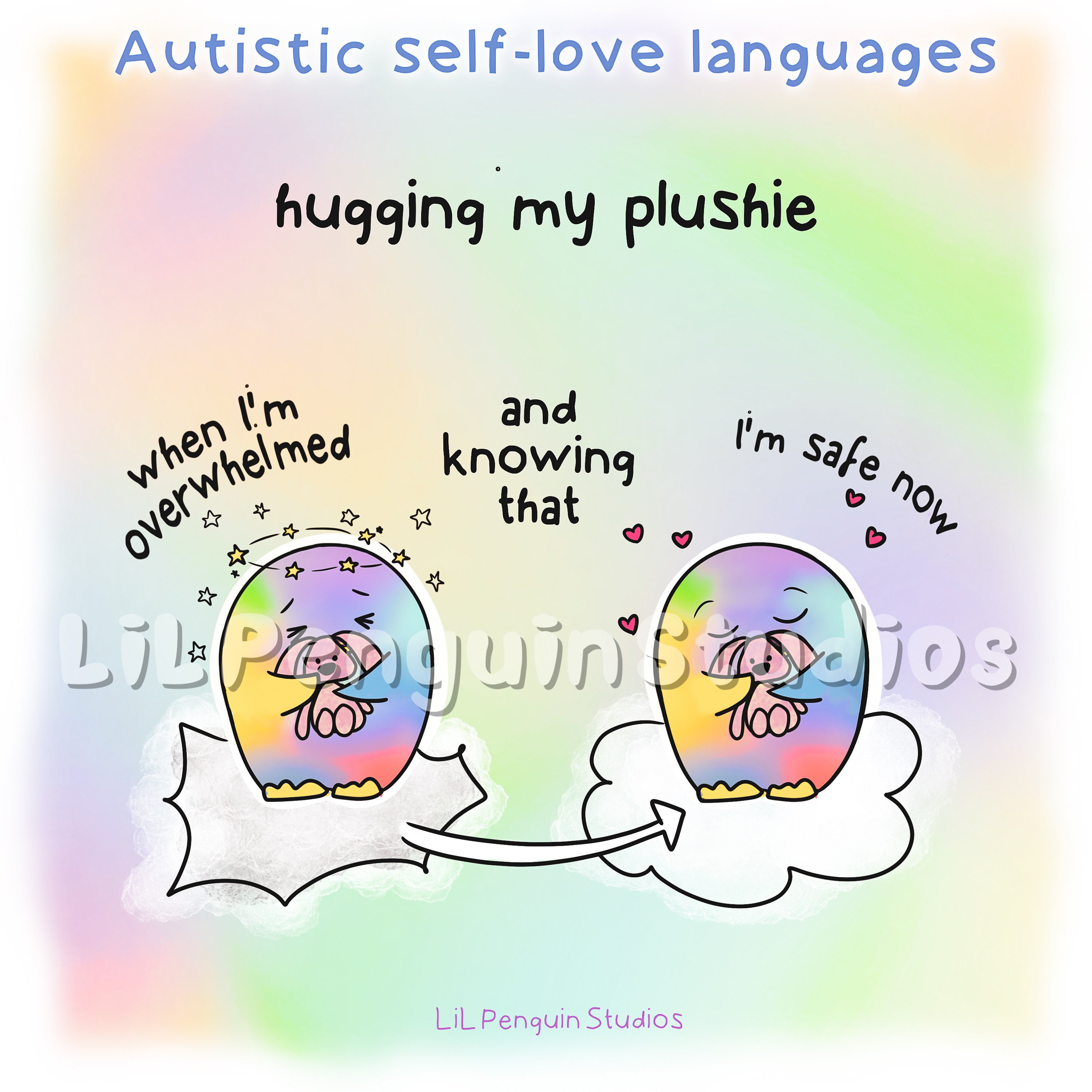 7-pc Autistic Joy Gift Set Self-love Poster Gift for - Etsy