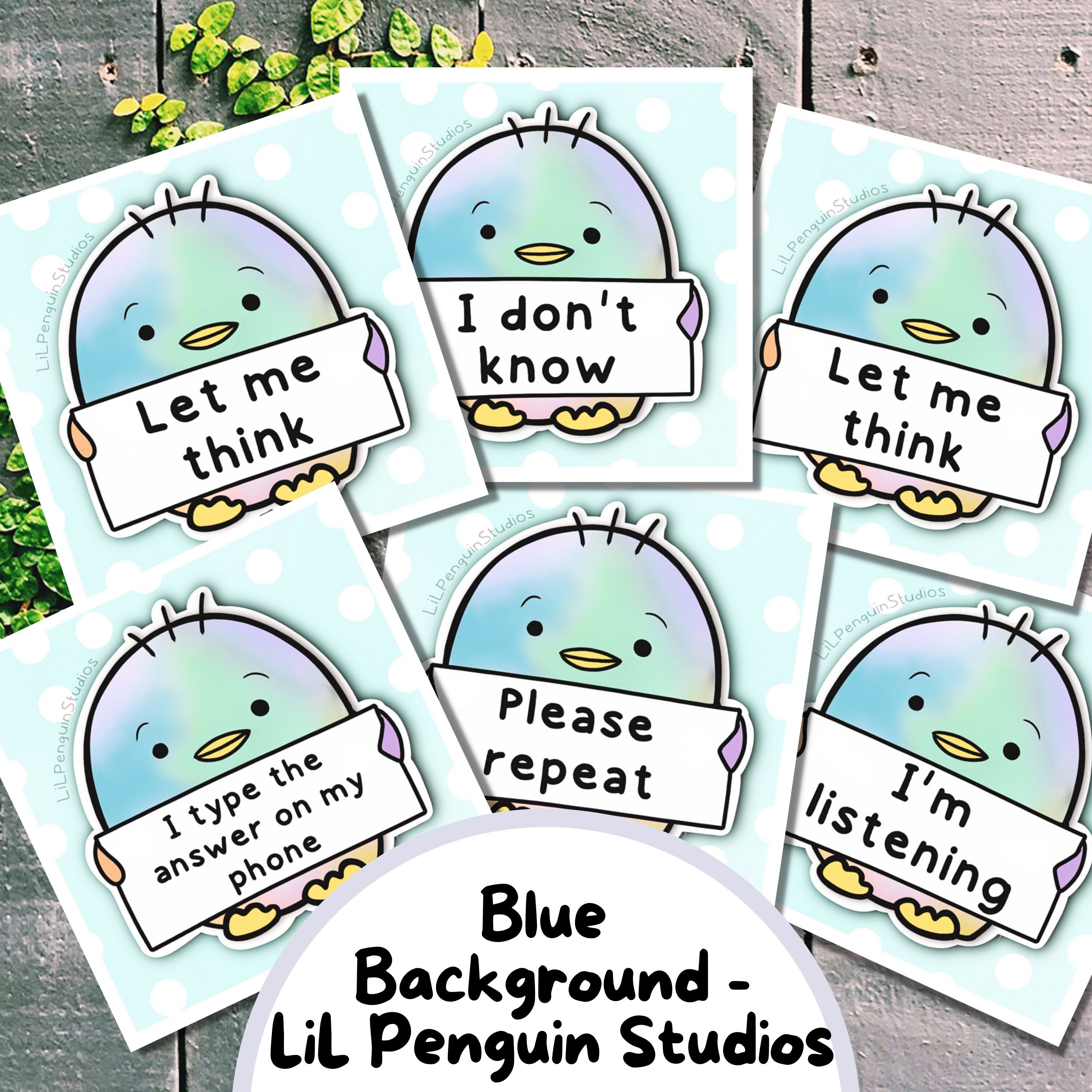 Non-verbal Communication Cards for Selective Mutism, Adults and ...