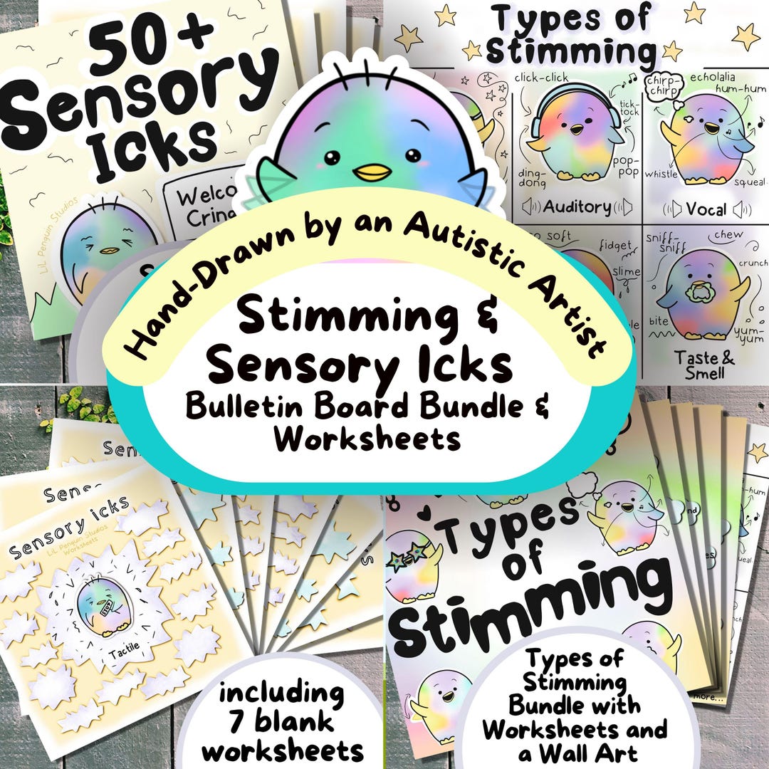 Sensory Sensitivities and Stimming Bundle: Bulletin Board ...
