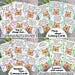 Capybara Autism Calm Down Kit, Self Care PDF, Autistic Meltdown Aid ...