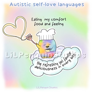Autistic Self-love Languages Poster Set, Autism Zine, Neurodiversity ...