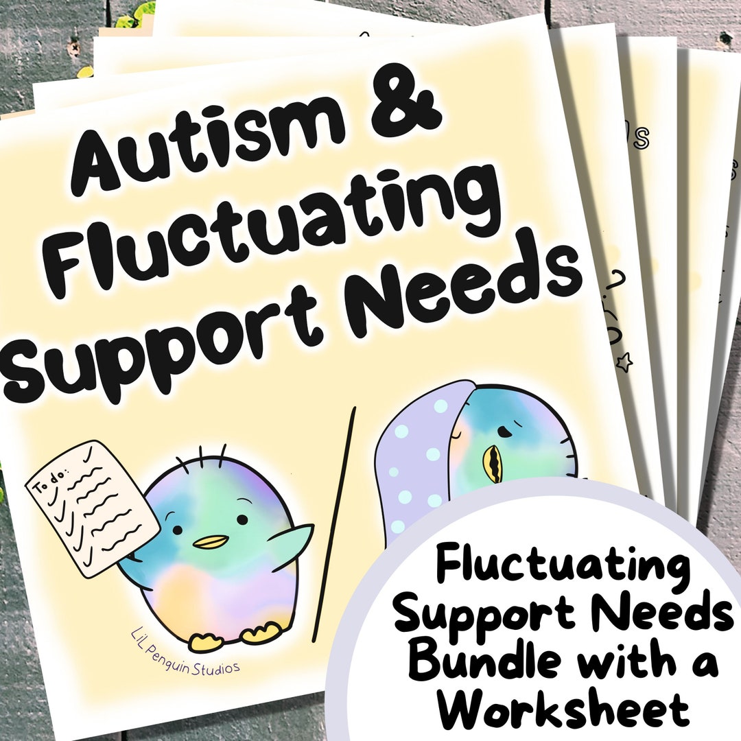 Autism Zine, Fluctuating Support Needs, Autistic Gift, Autism Art ...