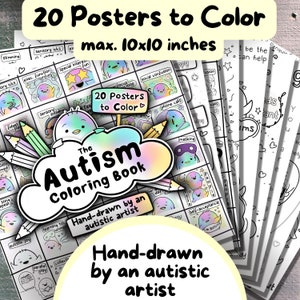 Autism Gift Set, Cat Communication Cards, Kitty Autistic Affirmations ...