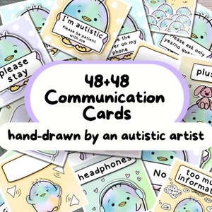 AUTISM Gift Set, Communication Cards, Autism Planner/ Journal, Autism ...