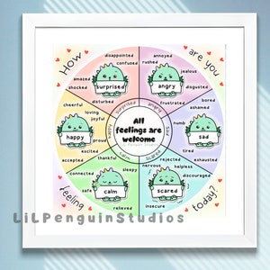 Dino Feelings Wheel and Energy Levels Kit, Neurodivergent Worksheet ...