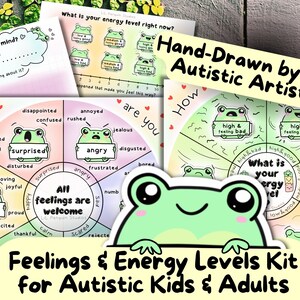 Autism Frog Lover Bundle: Communication Cards, Feelings Flashcards ...