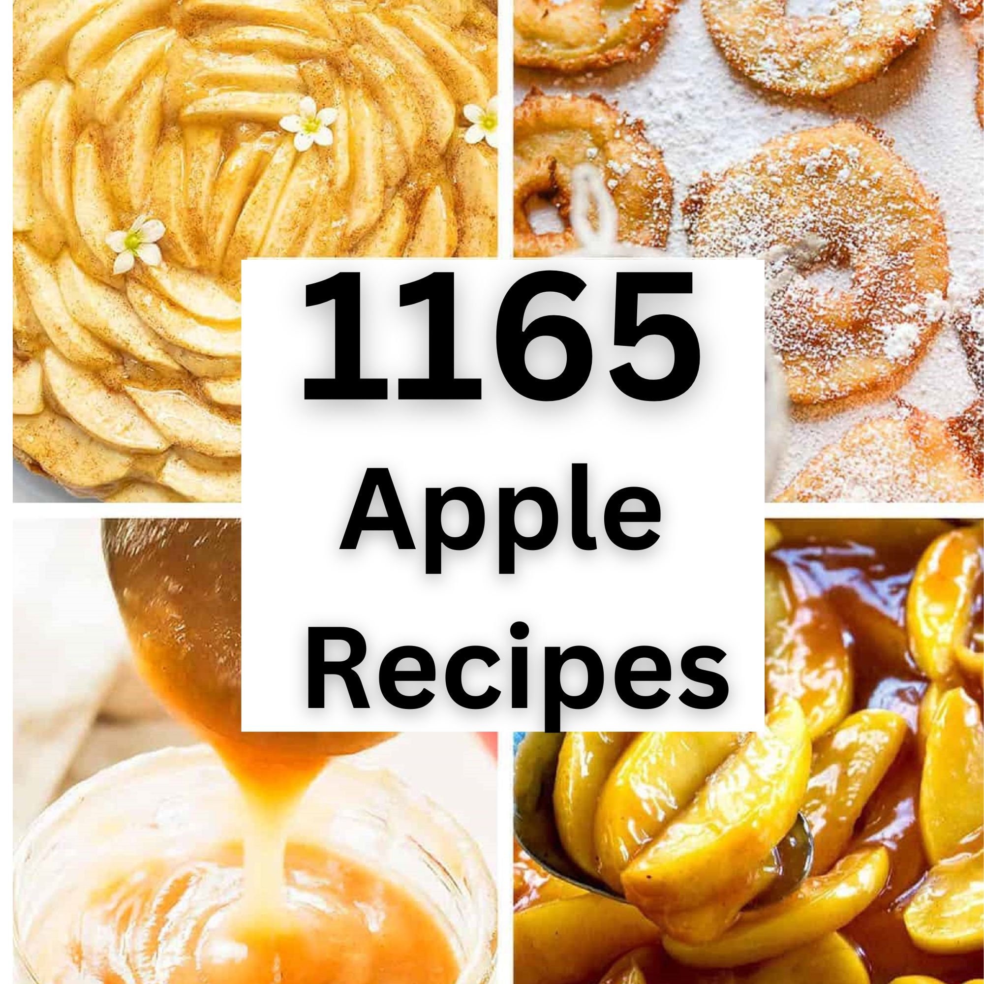 1165 Apple Recipes Cookbook Available in PDF File Format for Instant ...