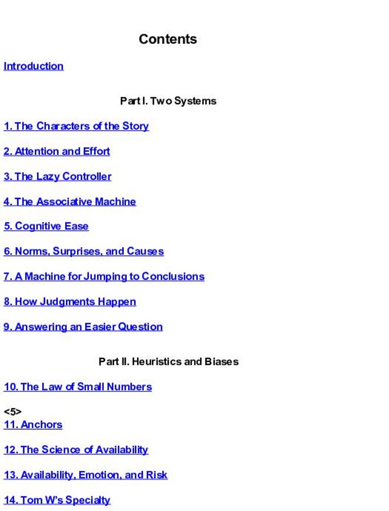 Thinking Fast and Slow! PDF Download! - Etsy